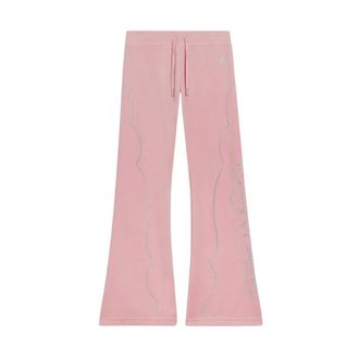 Juicy Couture Femme, Pantalons, Rose, Taille: 36 FR Wide Pantalons