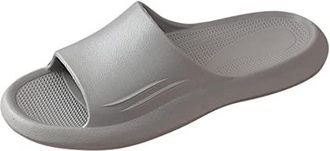 Generic Pantoufles tendance printemps et &eacute;t&eacute; pour homme - Pour la maison et la salle de bain - Antid&eacute;rapantes - Bout ouvert - Confortables et l&eacute;g&egrave;res - Taille