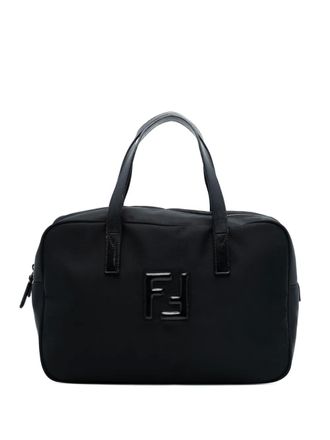 Fendi 20th Century Nylon FF handbag - Noir