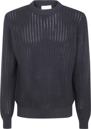 FILIPPO DE LAURENTIIS Homme, Pulls, Noir, Taille: L Pull Ras du Cou