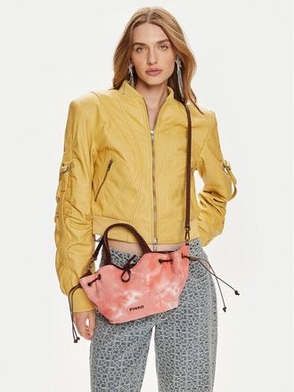 Pinko Handtasche Pagoda Small Shopper PE 24 PLTT 102910 A1MB Orange