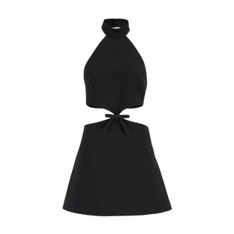 Casablanca Femme, Robes, Noir, Taille: 36 FR Robe de cocktail dos nu