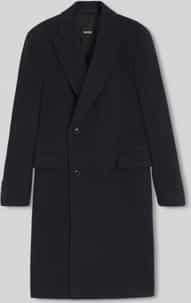 HUGO BOSS Slim Fit Mantel aus Alpaka-Mix Modell Hyde-DB-Peak