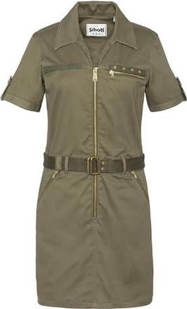 Schott NYC Robe Army avec Ceinture Schott,ROBCASEYW