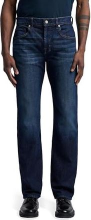 7 For All Mankind Austyn Relaxed Fit Mid Rise Straight Leg Jeans, Los Angeles Dark, 34 Homme
