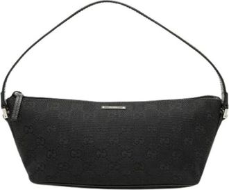 Gucci Pre-owned Toile sacs-gucci - Femme - Pre-owned - Noir - Taille: ONE Size