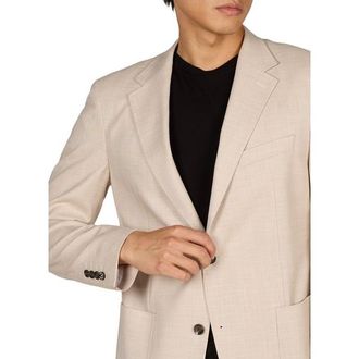 Strellson Blazer droit col tailleur &agrave; chevrons