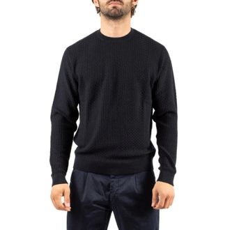 Emporio Armani Herren, Strickwaren, Blau, 2XLGr&ouml;&szlig;e