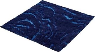 Kleine Wolke Badteppich Everglades, Dunkelblau, 60 x 60 cm