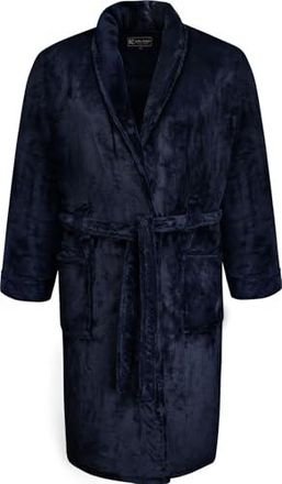 KAM Peignoir en velours pour homme Bleu marine 8XL (888), bleu marine, 8XL