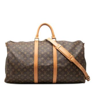 Louis Vuitton Pre-owned Keepall Bandouliere 55 - - Pre-owned - Damen - Braun - ONE SIZE