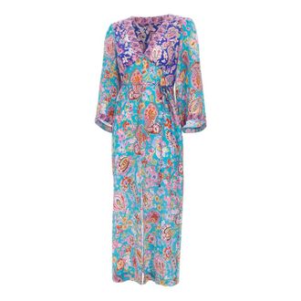 Rixo Rixo, Femme, Robes, Multicolore, Taille: 38 FR Maxi Robes