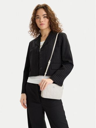 Calvin Klein Handtasche Quilted Camera Bag LV04F3328G Wei&szlig;