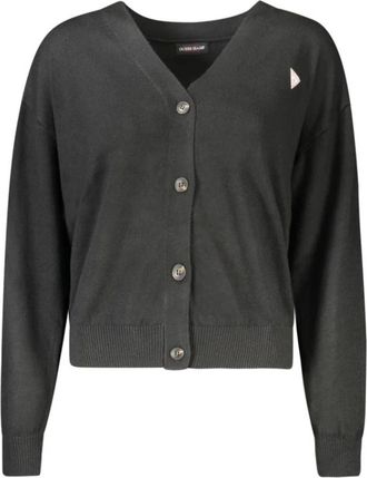 Guess Femme, Pulls, Noir, Taille: 36 FR Cardigan Femme Noir &Eacute;l&eacute;gant Chic