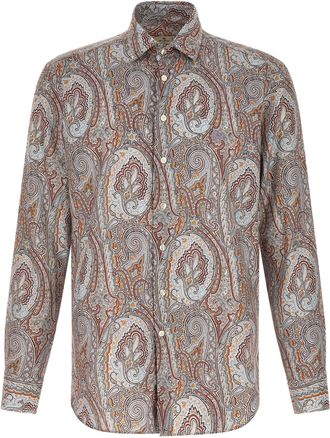 Etro Chemise Etro &agrave; motif cachemire fleuri