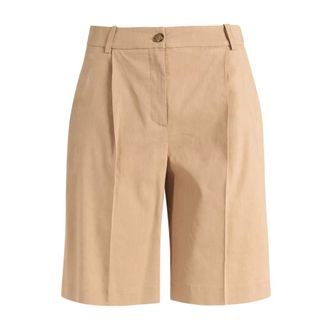 Pinko Pinko, Femme, Shorts, Beige, Taille: 36 FR Bryana Bermuda