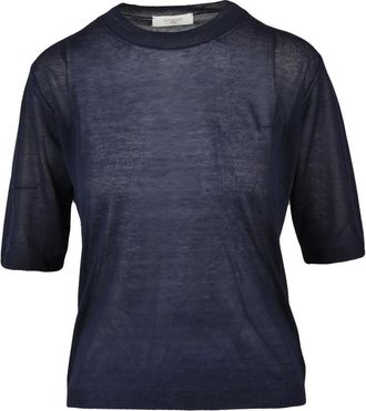 Slowear Slowear, Femme, Tops, Bleu, Taille: 38 FR Maglia Garzata