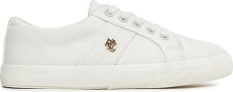 Lauren Ralph Lauren Sneakers aus Stoff Lauren Ralph Lauren Janson II 802804598001 Weiß