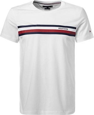 Tommy Hilfiger Herren T-Shirt weiß Baumwolle