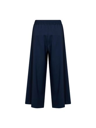 Max Mara Womens Jogging Trousers Wkdelmo Blue Virgin Wool