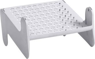 Valiclud Platzsparendes Mehrschichtiges Kunststoff schuhregal mit Rutschfestem Stopper Bel&uuml;ftetem Design und Einfacher Montage f&uuml;r Ordentliche Schuhaufbewahrun