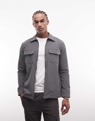 Capo Surchemise cargo fonctionnelle - Anthracite-Gris