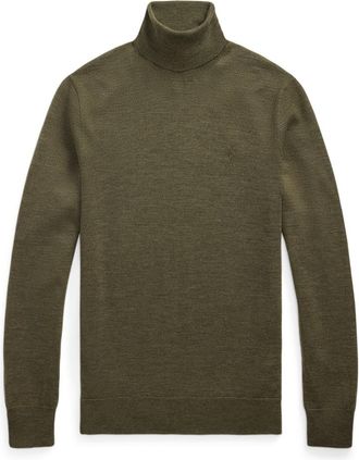 Ralph Lauren Rollkragenpullover aus waschbarer Merinowolle in