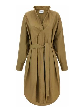 Nude Robe Au Genou - Marron