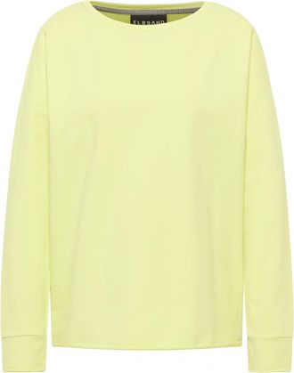 Elbsand Riane Damen Sweatshirt, Rundhalsausschnitt, leicht kastige Schnittform