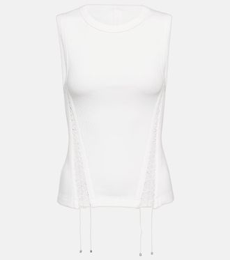Dion Lee Top aus einem Baumwollgemisch