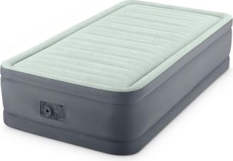 Intex Luftbett 191 x 99 x 46 cm PremAire i Twin mit integrierter Elektropumpe - Intex