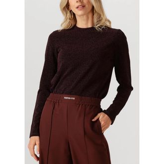Object Objfilipa L/S LO TOP 141 DIV - - Knitwear - Damen - Rot - XS