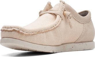 Clarks Herren Shacrelite Moc Mokassin, Ivory Combi, 41.5 EU