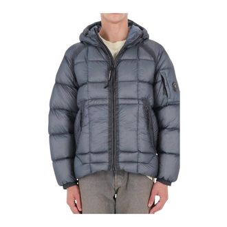 C.P. Company D.d. Shell Kapuzen-Daunenjacke - - Jackets - Herren - Blau - M