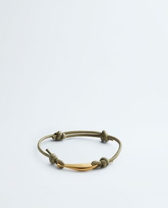 Bottega Veneta Bracelet Sardine en cuir - Vert - Femme - S