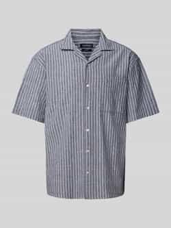 Mc Neal Regular Fit Freizeithemd aus Leinen-Mix mit Baumwoll-Anteil