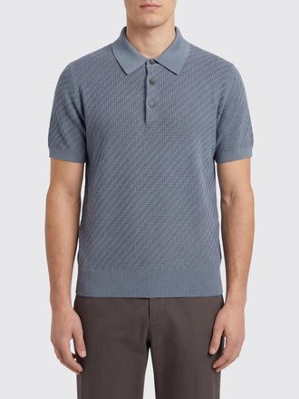 Brioni Polo BRIONI Herren Farbe Periwinkle