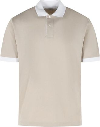 Eleventy Homme, Tops, Beige, Taille: S Polo en coton