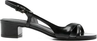 Del Carlo DEL Carlo, Femme, Chaussures, Noir, Taille: 38 1/2 EU Ann Sandales