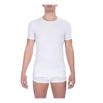 Dirk Bikkembergs Baumwoll Crew Neck T-Shirt Pack - - Tops - Herren - Wei&szlig; - XL