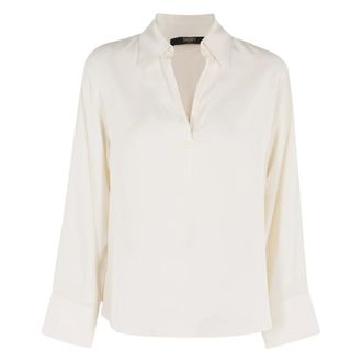 Seventy Femme, Blouses et Chemises, Beige, Taille: 44 FR Blouses