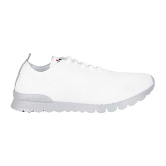 Kiton Homme, Chaussures, Blanc, Taille: 41 1/2 EU Cotton Ea Baskets
