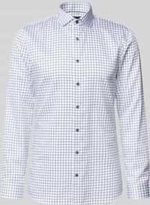 Olymp No. 6 Super Slim Fit Businesshemd aus Baumwoll-Mix