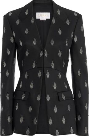 Genny Blazer - - Jackets - Damen - Schwarzk - L