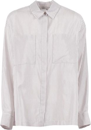 PESERICO Femme, Blouses et Chemises, Brun, Taille: 40 FR Blusa