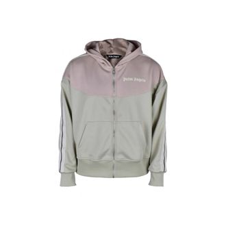 Palm Angels Zip-through Hoodie - - Sweatshirts & Hoodies - Herren - Rosa - S