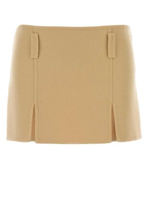Miu Miu Mini Skirt - Yellow