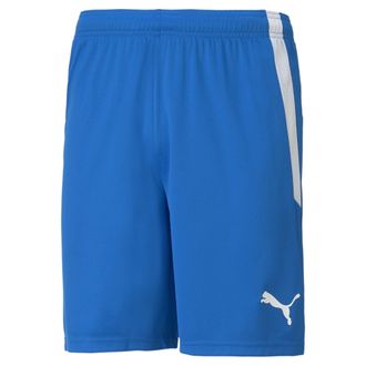 Puma Puma Herren Teamliga Shorts, Electric Blue Lemonade White, Mittel