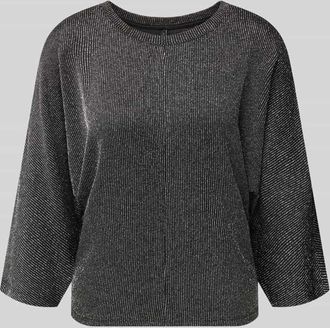 Only 3/4-Shirt mit schimmernder Optik Modell CAROL