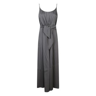 Emporio Armani Long Dress - - Jumpsuits & Playsuits - Damen - Grau - S
